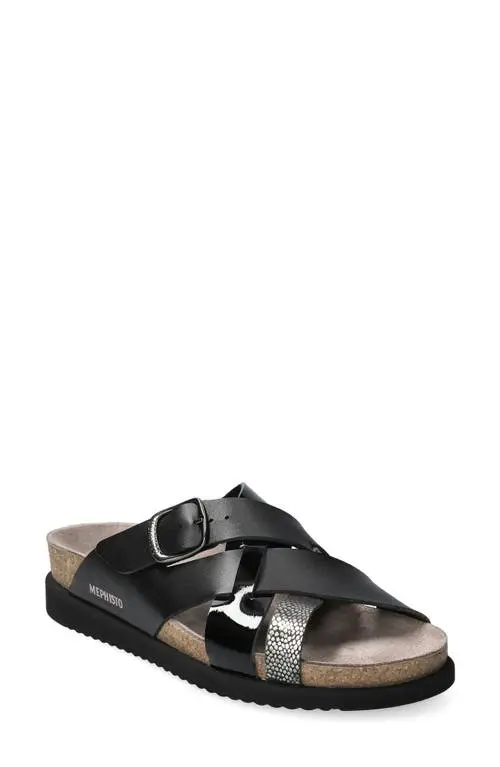 Mephisto Hida Slide Sandal - Grey