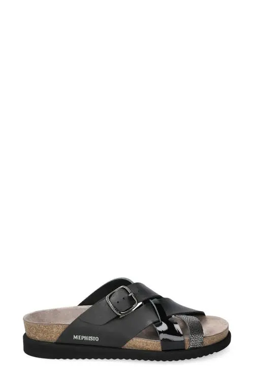 Mephisto Hida Slide Sandal - Grey