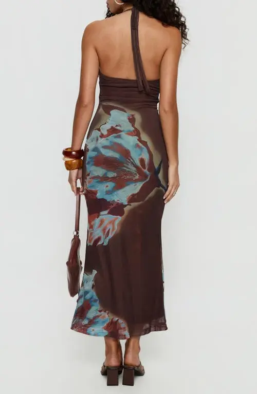 zimmermann hypnotic halter dress ZIMMERMANN Hypnotic Halter Top | Metallic Green Stripe main image 1
