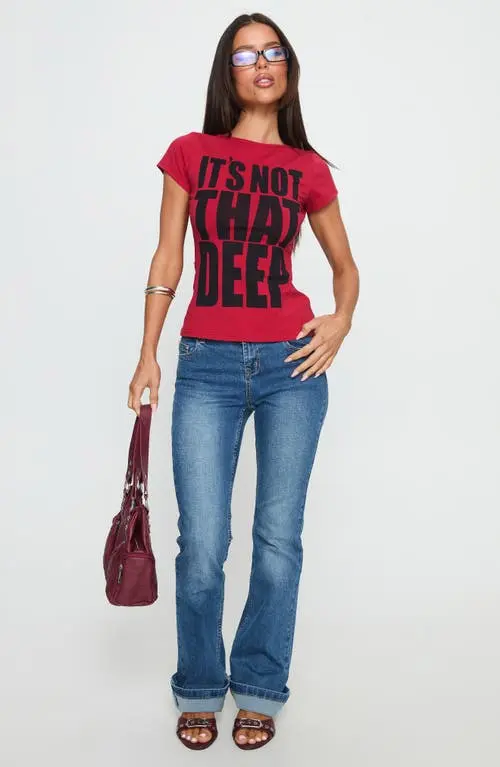 Princess Polly Graphic Baby Tee