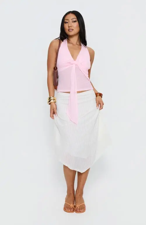 Princess Polly Adrea Asymmetric Midi Skirt