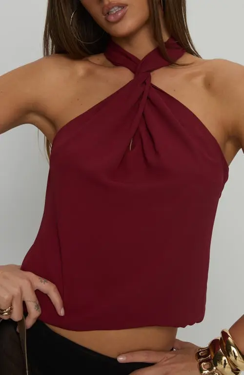 Princess Polly Adalynne Twist Neck Top