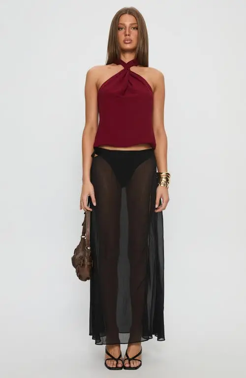 Princess Polly Adalynne Twist Neck Top
