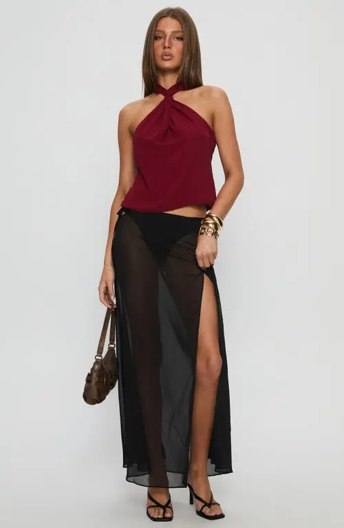 Princess Polly Adalynne Twist Neck Top