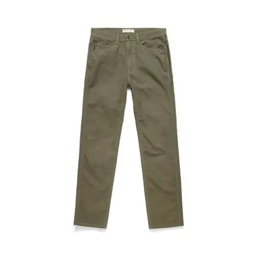 TOPO DESIGNS Classic 5-pocket Straight Fit Pants - Beetle