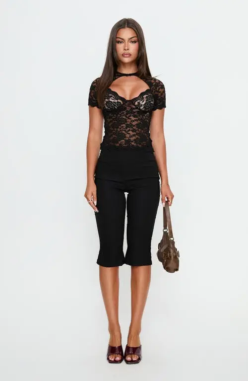 Princess Polly Lace Cutout Top