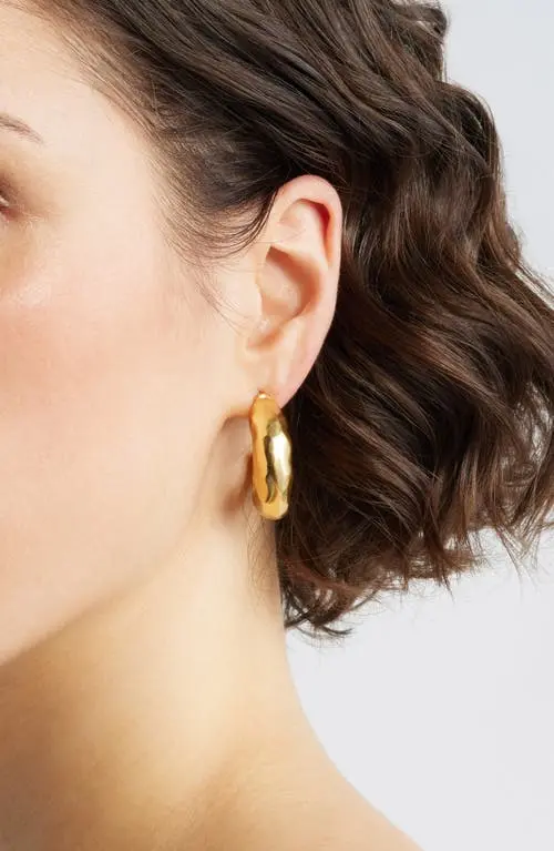 KARINE SULTAN Bubble Hoop Earrings