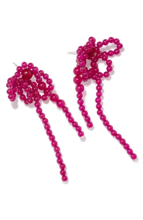 Completedworks Chalcedony Beaded Drop Earrings