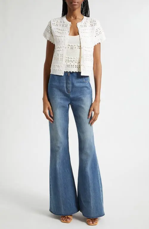 Ulla Johnson Odelia Flare Jeans - Danube