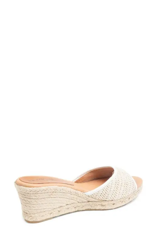 PATRICIA GREEN Sienna Raffia Espadrille Wedge Sandal