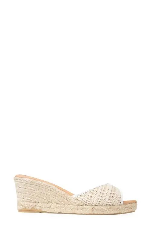 PATRICIA GREEN Sienna Raffia Espadrille Wedge Sandal