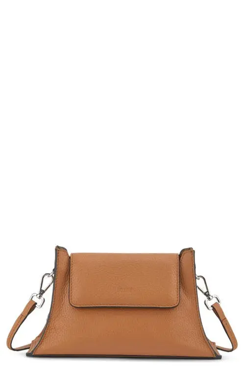 BEHNO Mini Winnie Pebble Leather Crossbody Bag - Clay