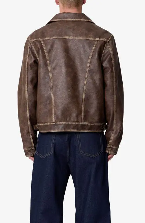 Mnml Faux Leather Moto Jacket