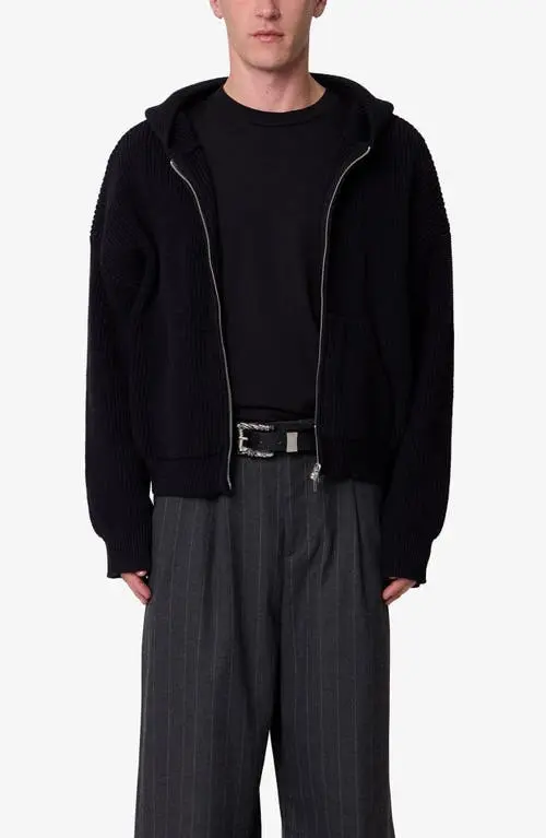 Mnml Hooded Zip Cardigan