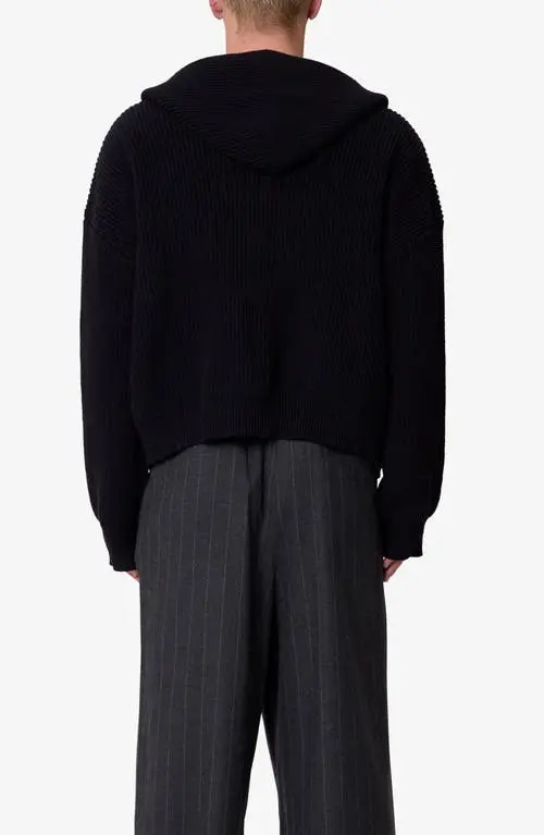 Mnml Hooded Zip Cardigan
