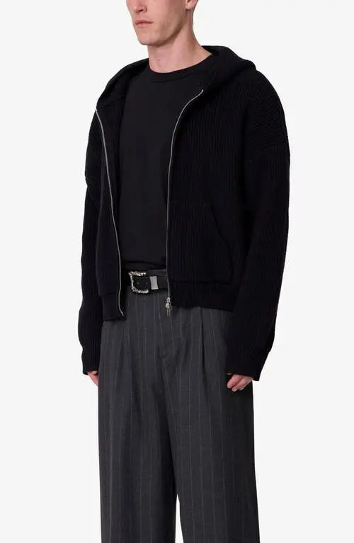 Mnml Hooded Zip Cardigan