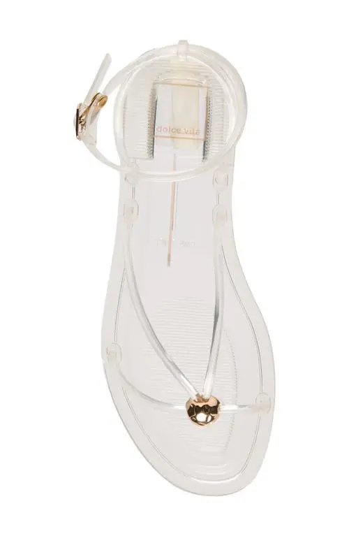 Dolce Vita Kenley Ankle Strap Jelly Sandal - Crystal