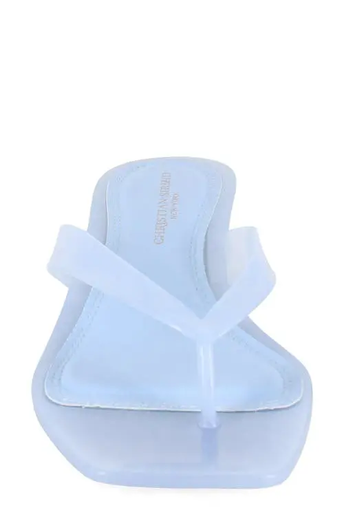 Christian Siriano Kitten Heel Sandal - Light Blue