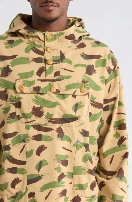 BRAIN DEAD Brushstroke Camo Hooded Jacket