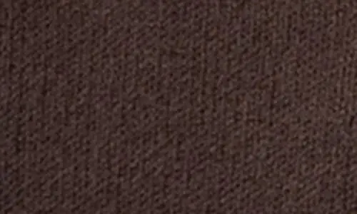 Mango Semisheer V-neck Crop Sweater - Brown