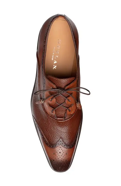 Mezlan Nord Wingtip Oxford - Cognac