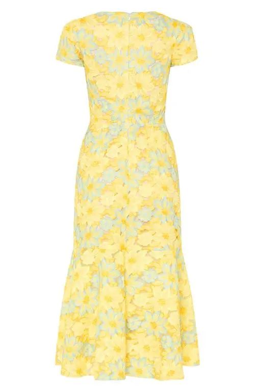 MILLY Tahlia Floral Lace Dress