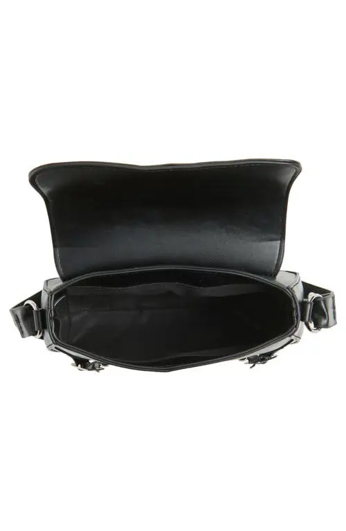 Bp. Buckle Rivet Faux Leather Shoulder Bag