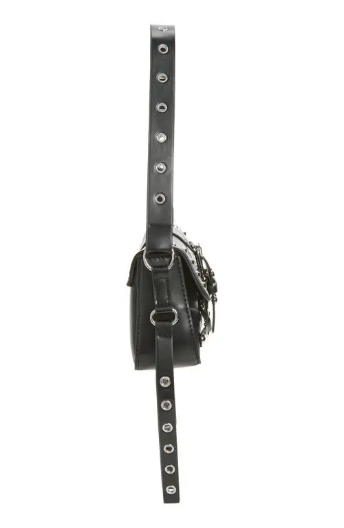 Bp. Buckle Rivet Faux Leather Shoulder Bag