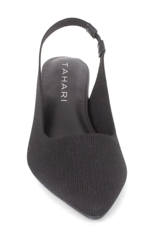 Tahari Zurich Slingback Pump - Black