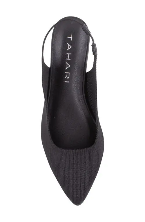Tahari Zurich Slingback Pump - Black