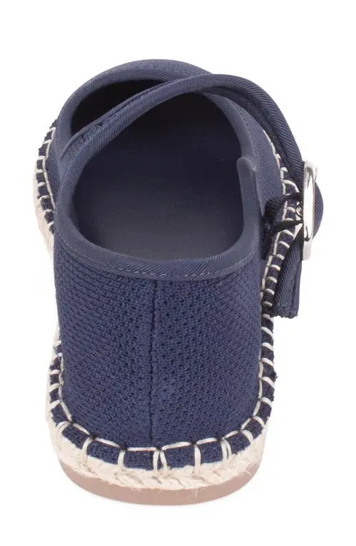 Tahari Willow Espadrille Mary Jane Flat - Navy