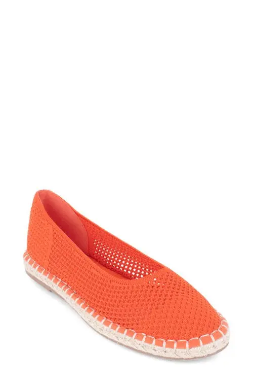 Tahari Juniper Espadrille Ballet Flat - Poppy