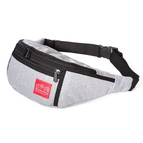 MANHATTAN PORTAGE Midnight Alleycat Belt Bag - Grey