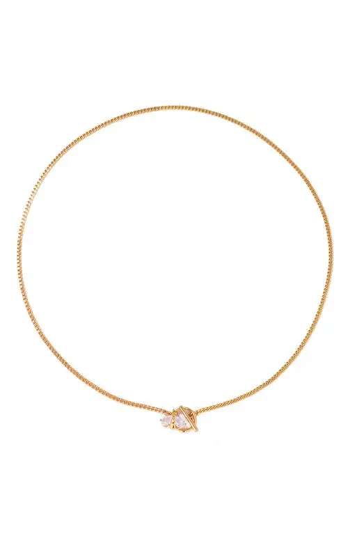 LA MENO Honey Lock Necklace