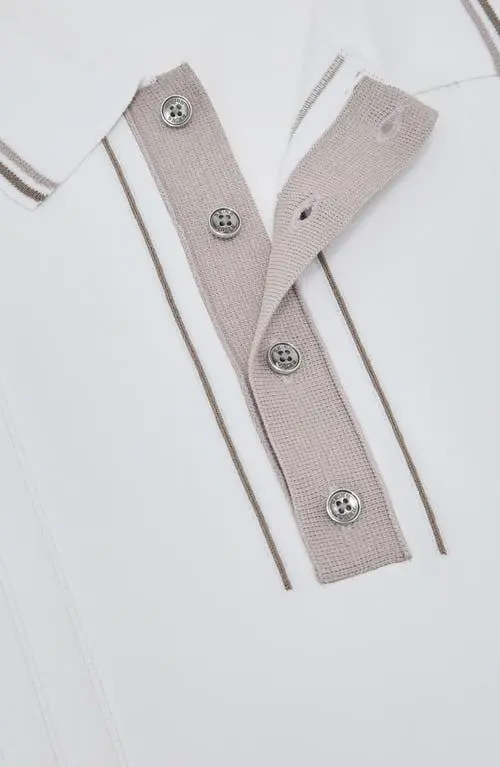 REISS Rothwell Polo - Off White