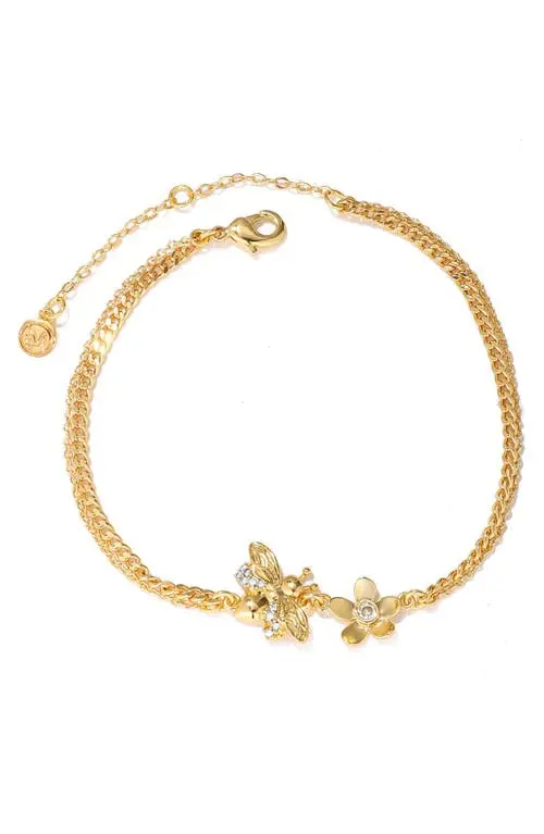LA MENO Chains Of Honey Bracelet - Gold