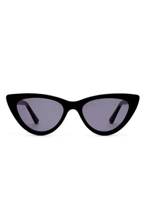 LUV LOU The Leui 52mm Cat Eye Sunglasses - Black