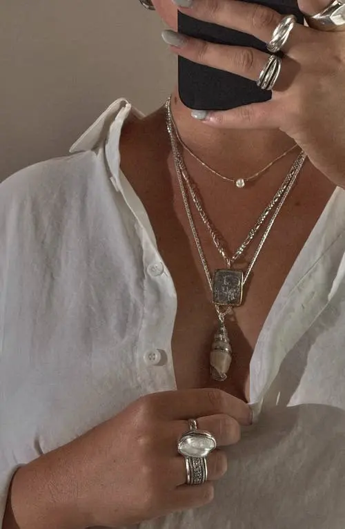 CHILD OF WILD Sydney's Eye Shell Pendant Necklace