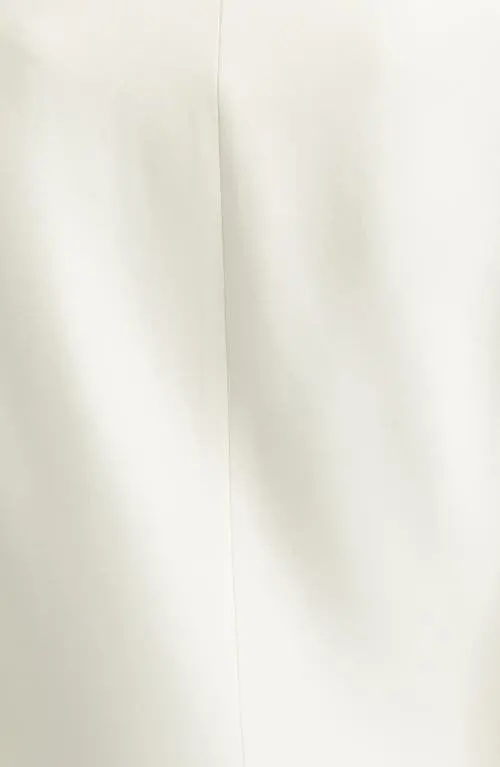Proenza Schouler Double-breasted Satin-back Crepe Cutaway Coat - Ecru