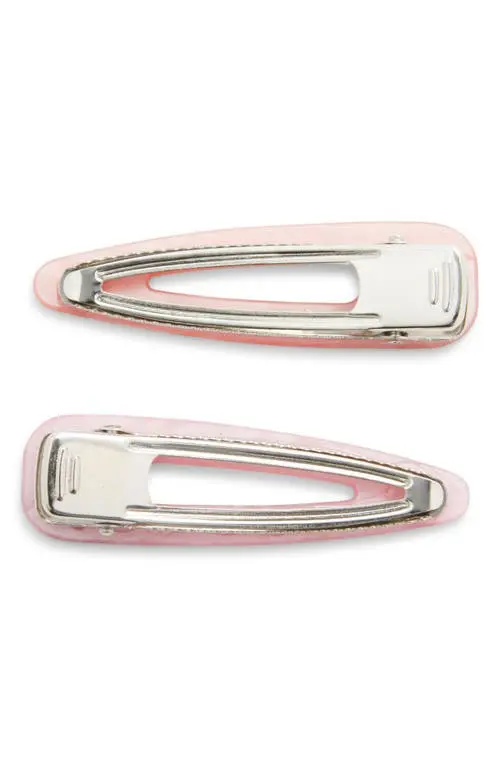 Chelsea28 2-pack Creaseless Hair Clips - Pink Multi