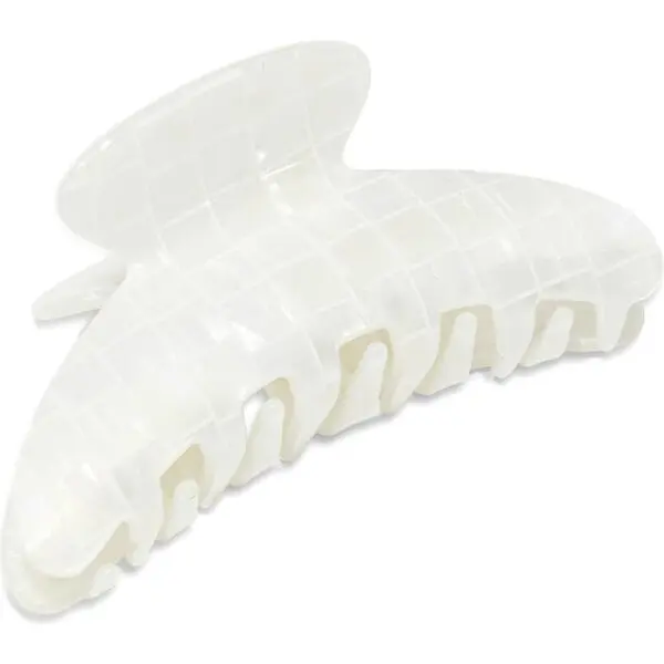 Chelsea28 Tiled Pearl Claw Clip - Ivory