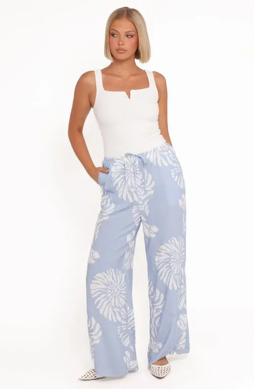 PETAL & PUP Wide Leg Drawstring Pants