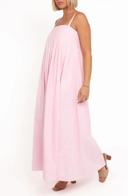 PETAL & PUP Corfu Pleat Maxi Dress