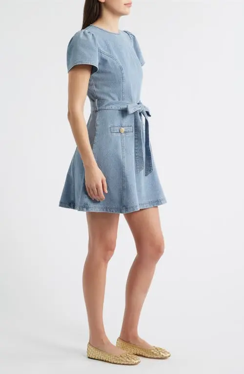 ZOE AND CLAIRE Textured Mini Dress