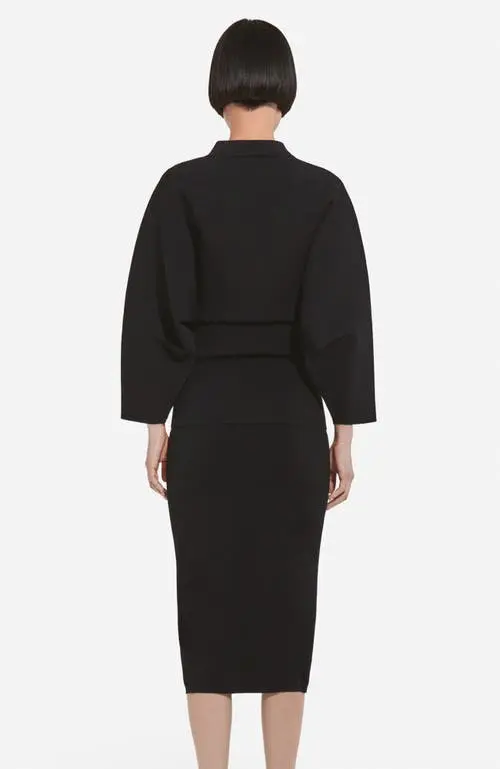 Co Collared Half-zip Top