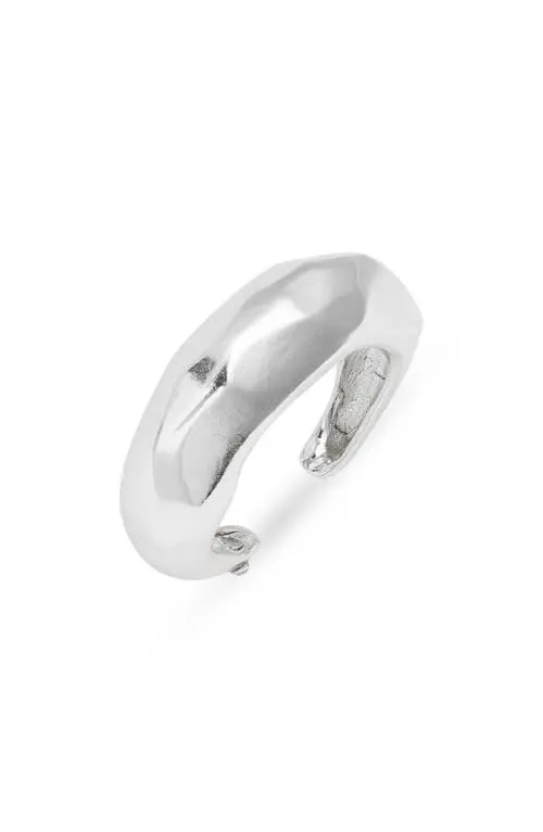KARINE SULTAN Bubble Textured Ring - Silver