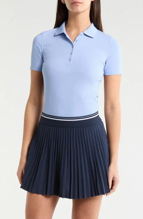 G/fore Tech Rib Golf Polo - Willow