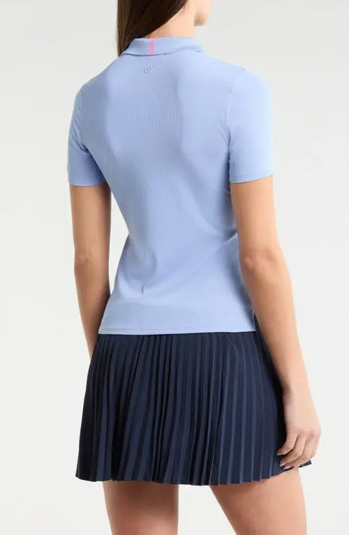 G/fore Tech Rib Golf Polo - Willow