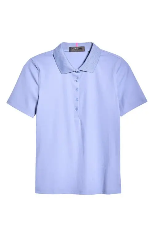 G/fore Tech Rib Golf Polo - Willow