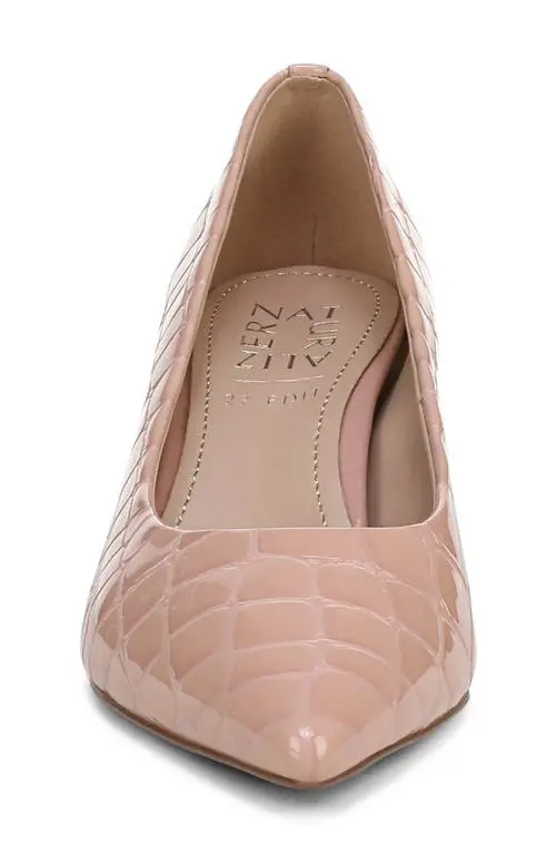 27 EDIT NATURALIZER Francis Pointy-toe Leather Pump - Phantom Pink